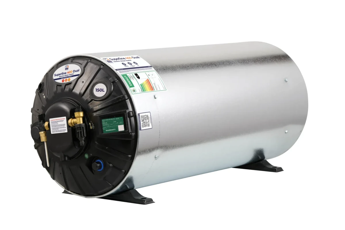 SUPERLINE 600 DUAL ELECTRIC GEYSER (150L) | Build Africa Hardware